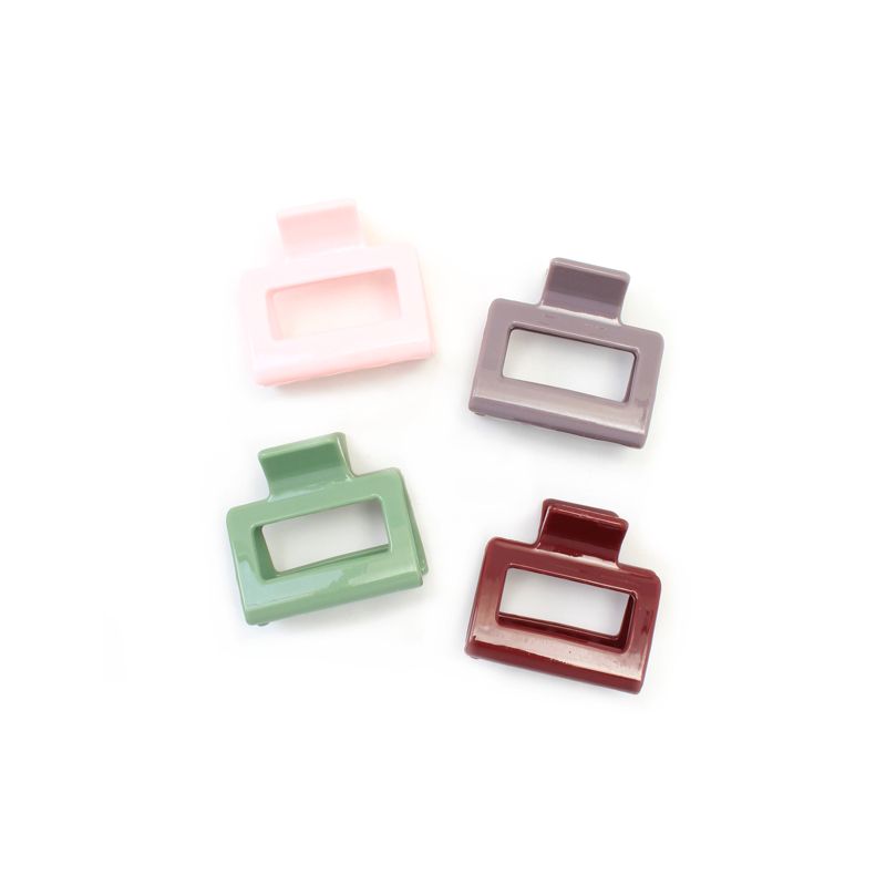 Recycled plastic cube shape clamp 5cm - Inca