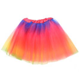 Ombre rainbow net tutu. Triple layered. Child size - Inca