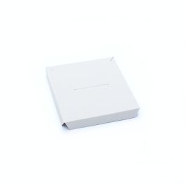 100 Grey card inserts for 9x9cm gift boxes - Inca